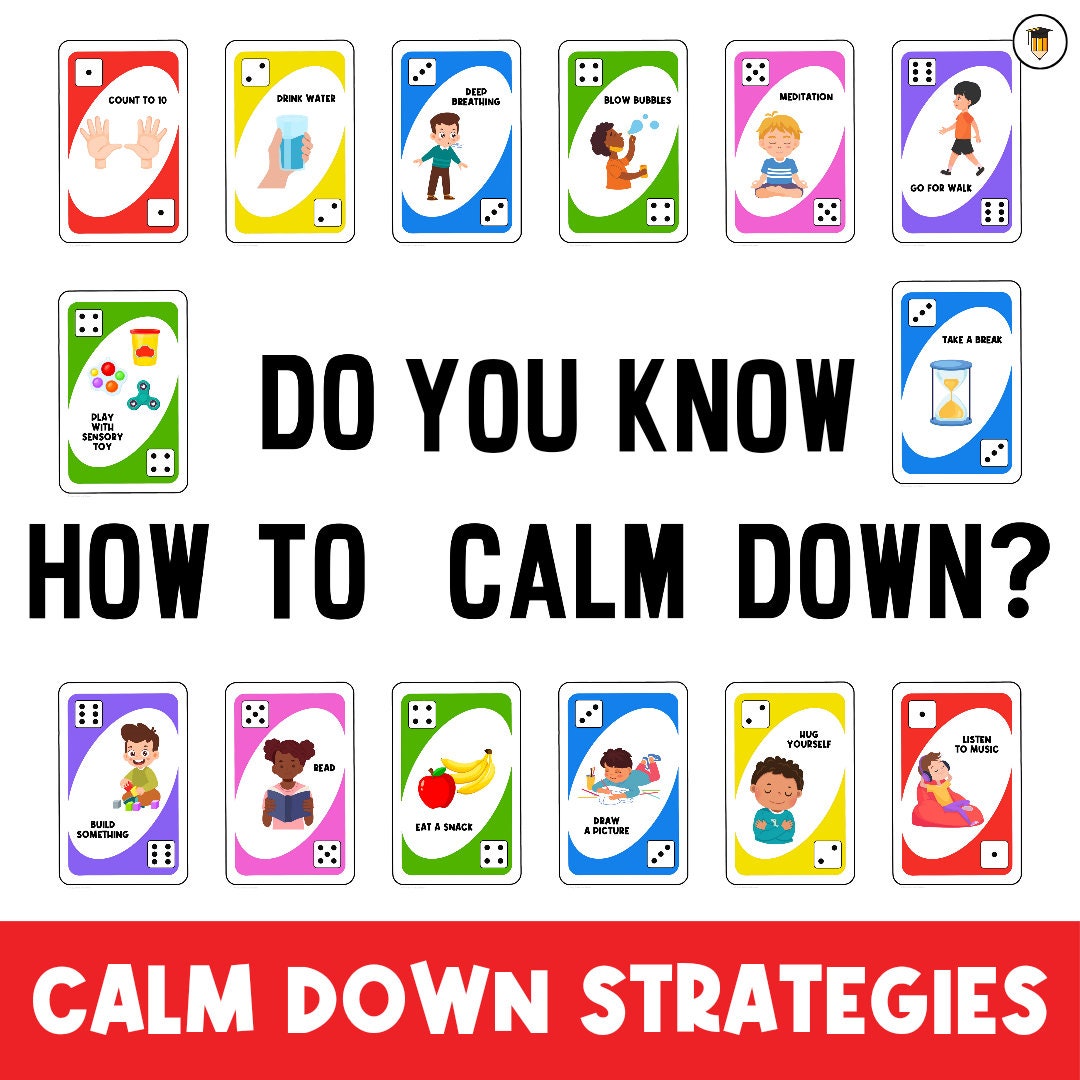 Self Regulation | Emotions | Calm Down Strategies | Coping Skills ...