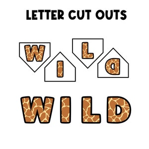 JUNGLE BULLETIN BOARD | Animal Theme | Visual Schedule | Display Board ...