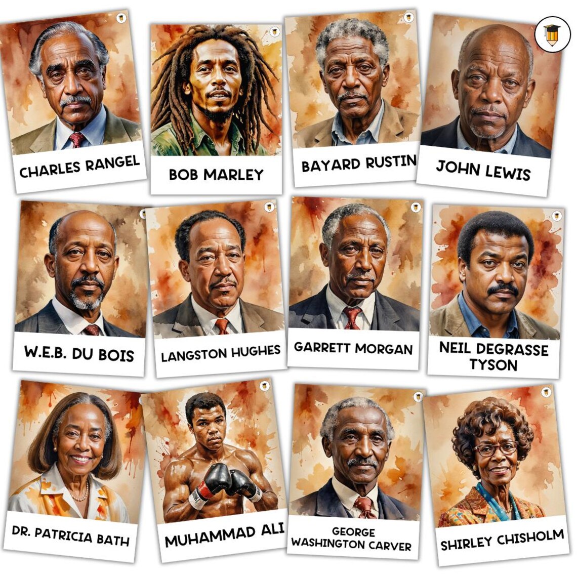 30 Black History Posters | Bulletin Board Display | Black History Decor ...