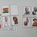 PHYSICAL COPY: Abcs Black History Flashcards | Bulletin Board Display ...