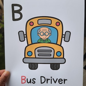 A to Z Community Helpers | Alphabet Posters | ABC Posters | Classroom ...