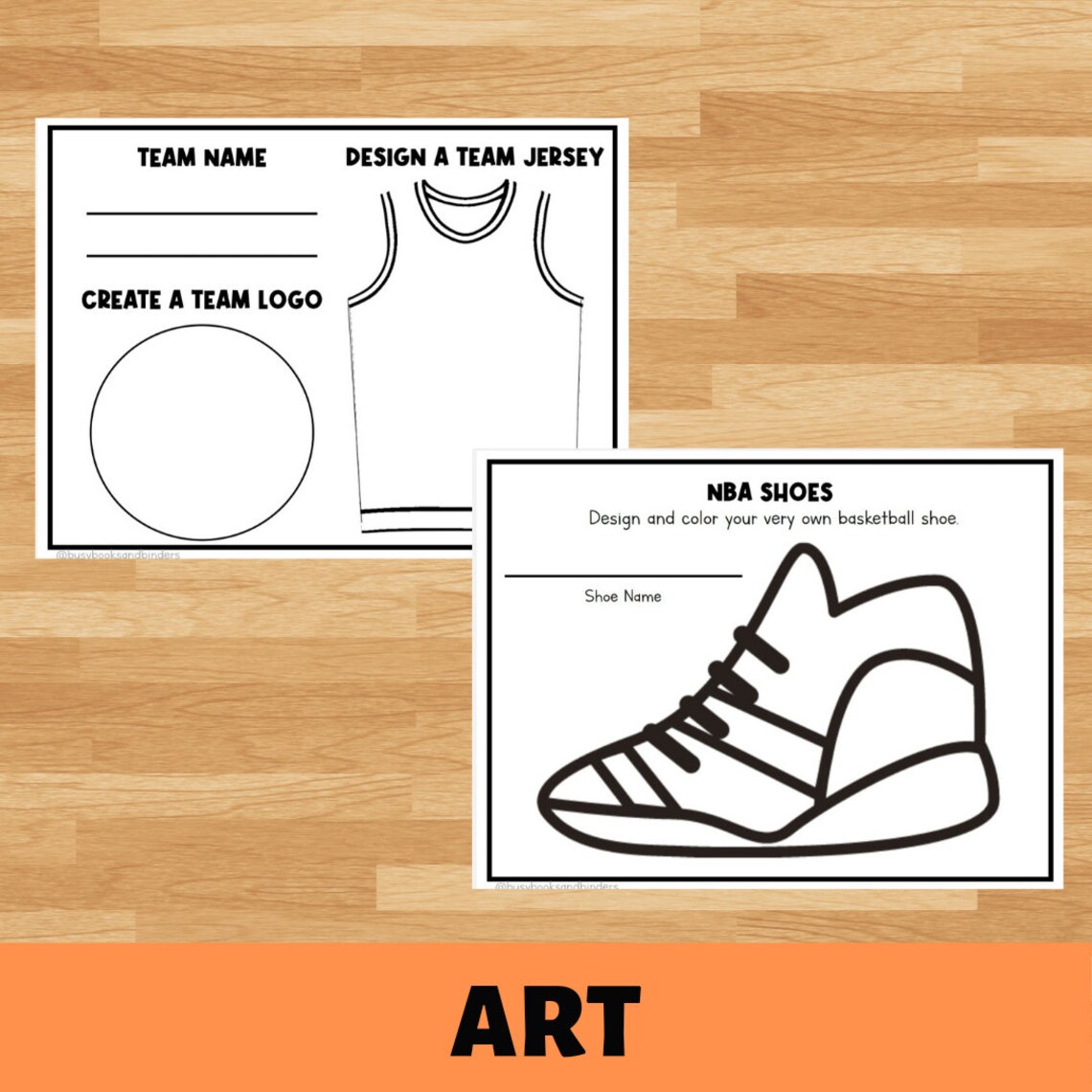 Basketball Worksheet Bundle Homeschool Printables - Etsy