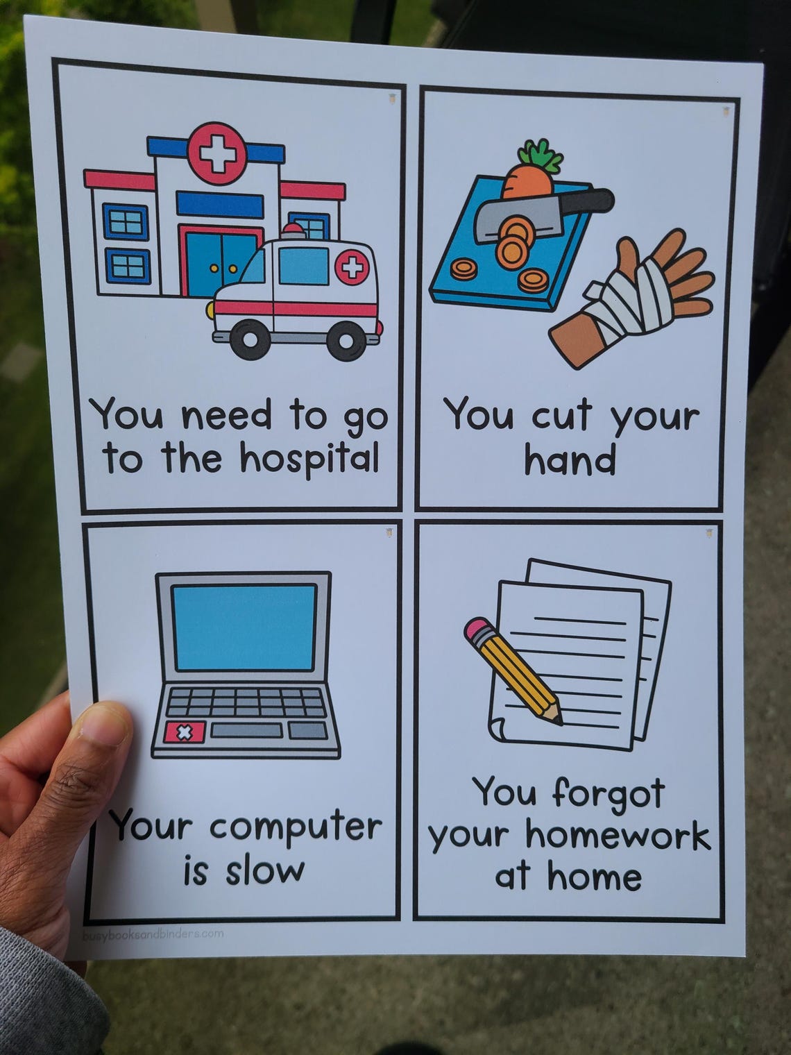 30 Emergency Vs Non-emergency | Functions Task Cards | Which One ...