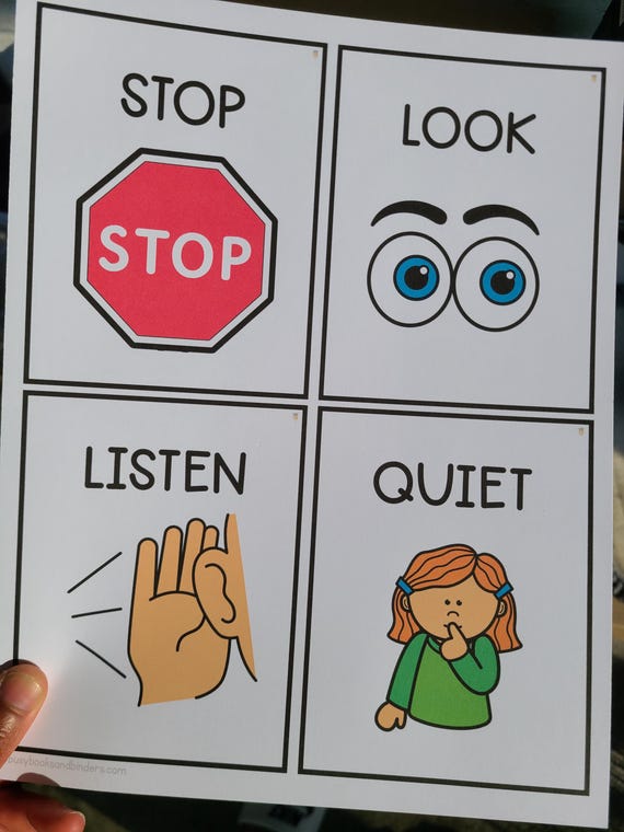 Stop Look Listen Poster