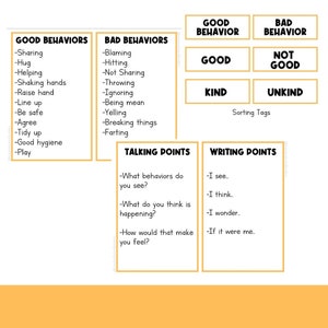 Good Vs Bad Choices | Social Skills | Sorting Activities | Autism | ABA ...