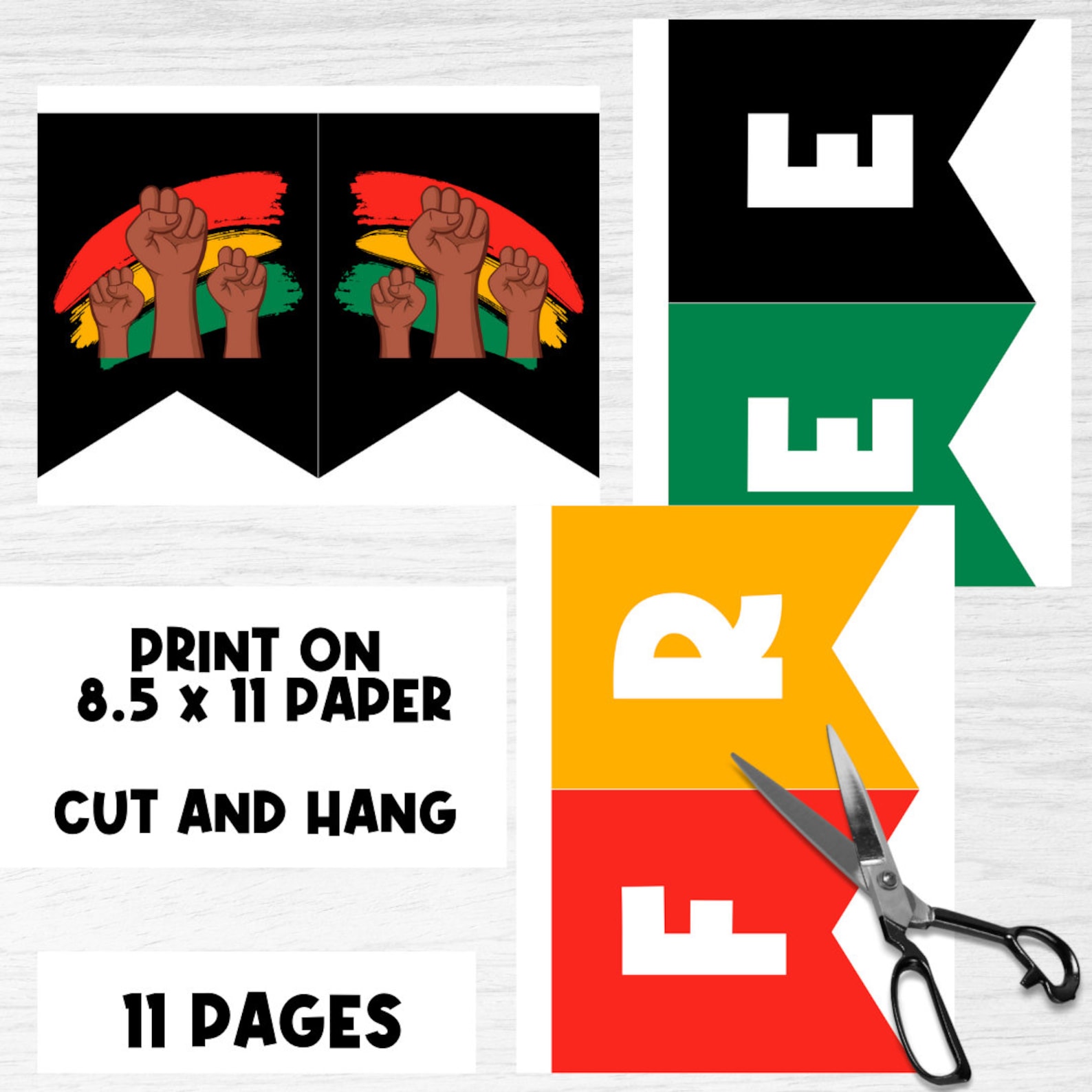 Juneteenth Bulletin Board | Display | Black History Decor | African ...