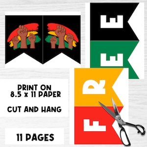 Juneteenth Bulletin Board | Display | Black History Decor | African ...