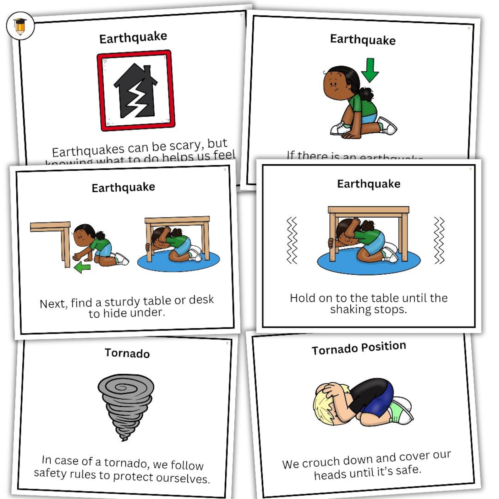 School Emergency Procedures | Fire Safety | Classroom Social Story ...
