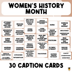 Women's History Month Posters | Bulletin Board Display | Women's ...