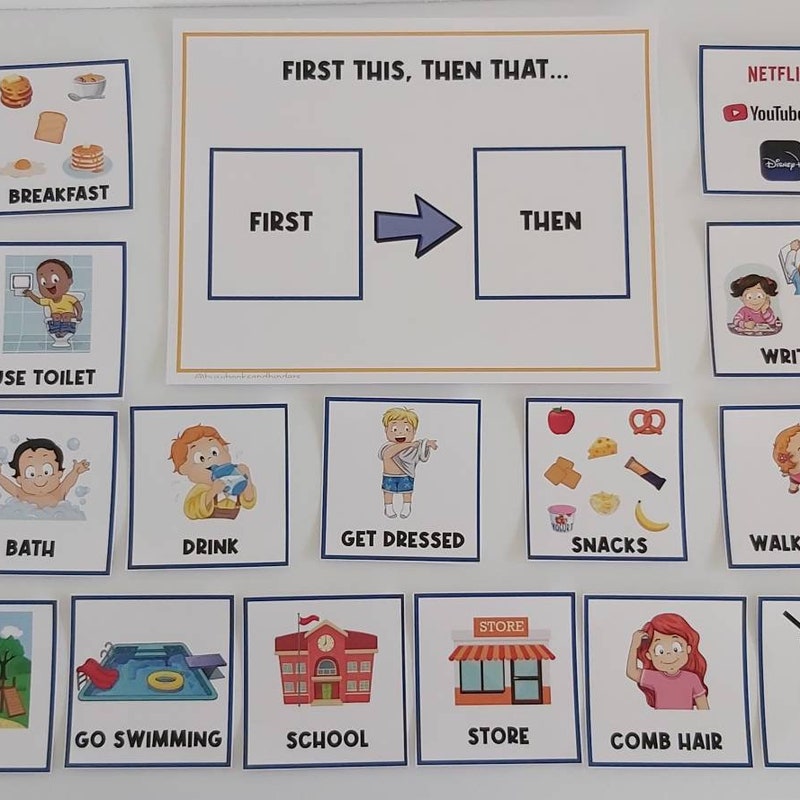 Visual Schedule - Etsy