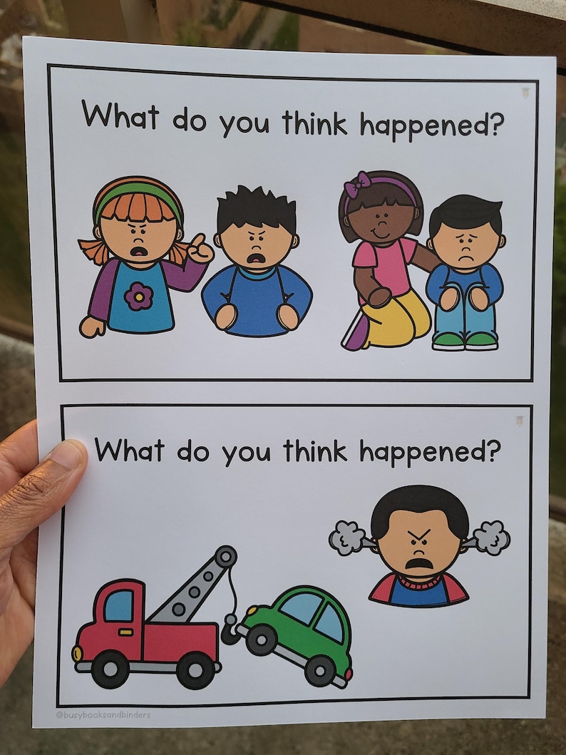 Making Inferences | Inferring Picture Cards | Reading | Writing | Wh ...