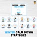 Calm Down Strategies Visual Aid Coping Skills Toddler Behaviour ...