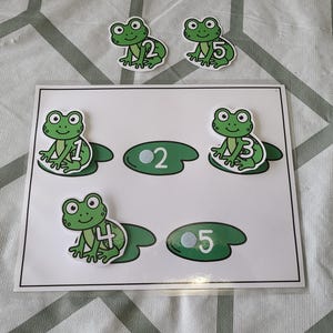 Number Matching | Counting | Numbers | 1 to 10 | Preschool | Toddler ...