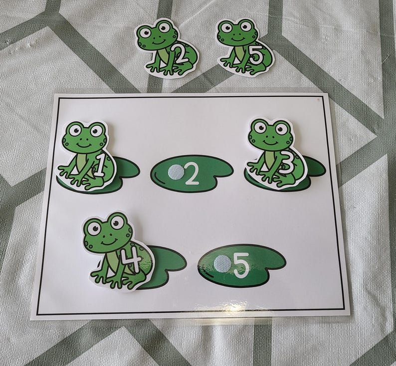 Number Matching | Counting | Numbers | 1 to 10 | Preschool | Toddler ...