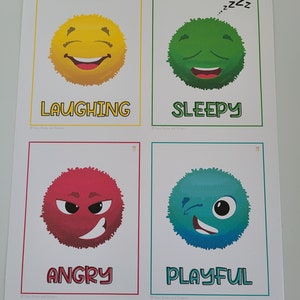 12 Emoji Feelings Posters and Banners | Emotions | Picture Cards ...