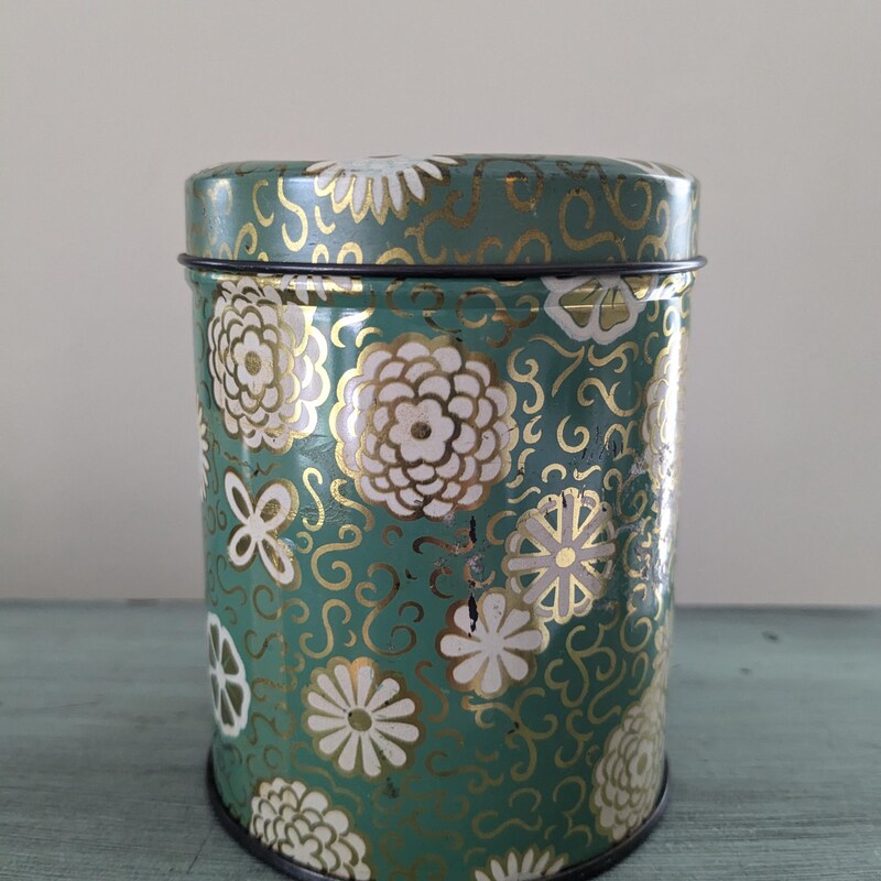 Vintage Tea Tins - Etsy