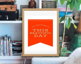 Mister Rogers let's Make the Most of This Beautiful Day 8x10 ...