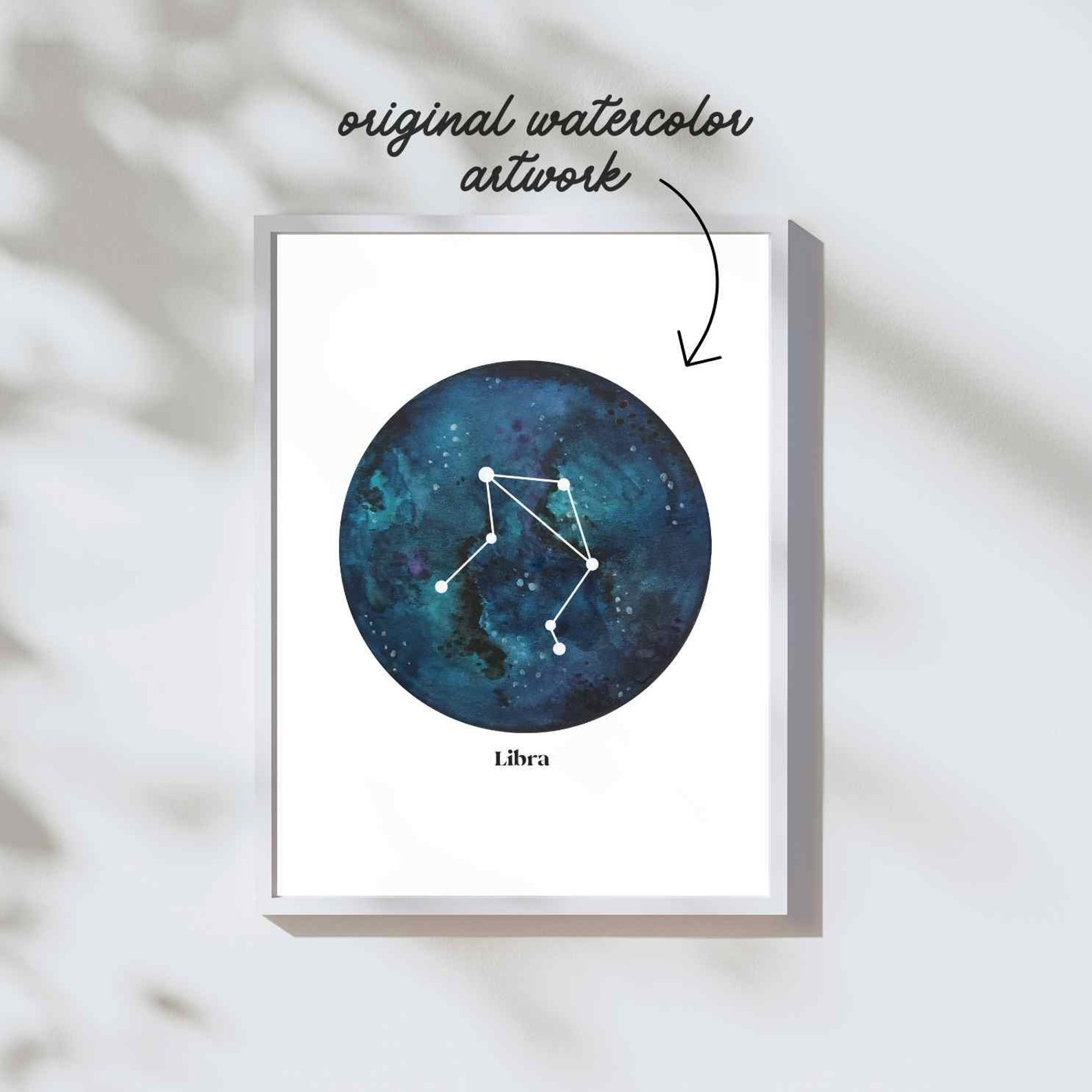 Constellation Libra DIGITAL DOWNLOAD Stars Zodiac Print - Etsy