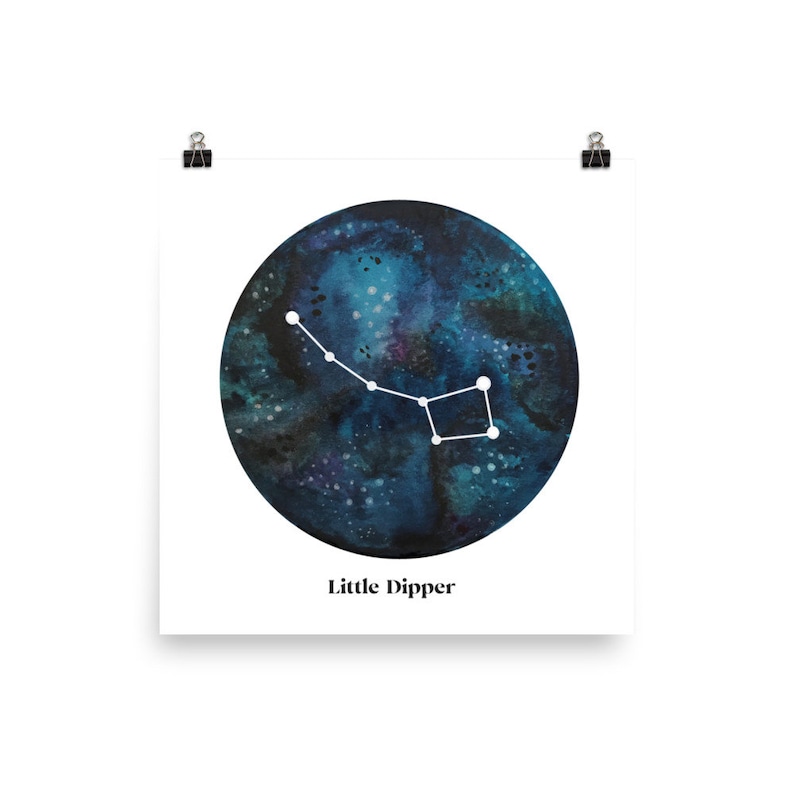 Constellation Little Dipper DIGITAL DOWNLOAD Stars Zodiac - Etsy