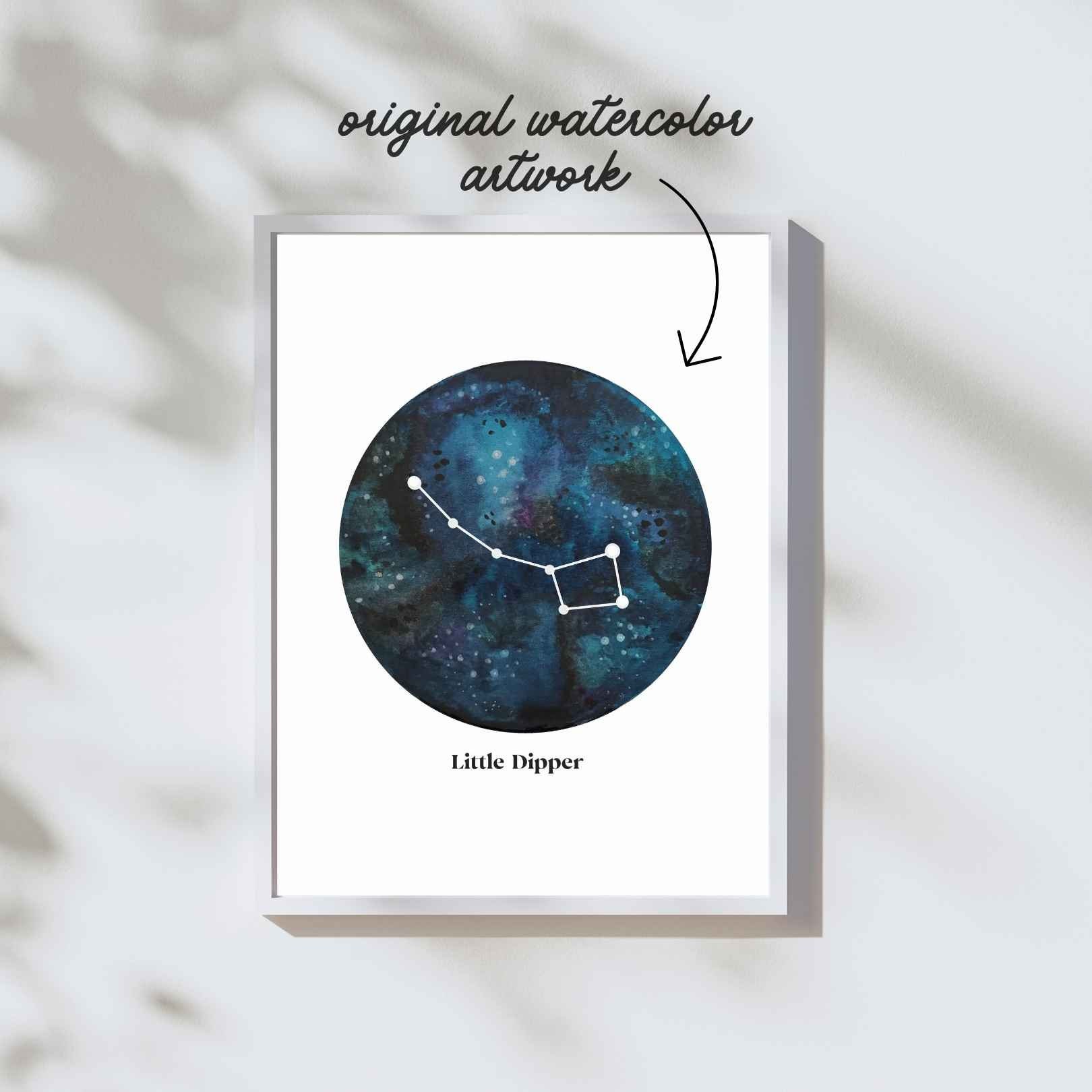 Constellation Little Dipper DIGITAL DOWNLOAD Stars Zodiac - Etsy