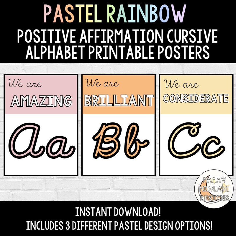 Printable Alphabet - Etsy