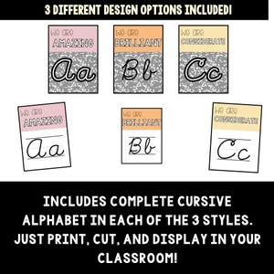 Pastel Rainbow Positive Affirmation Printable Alphabet Posters for ...