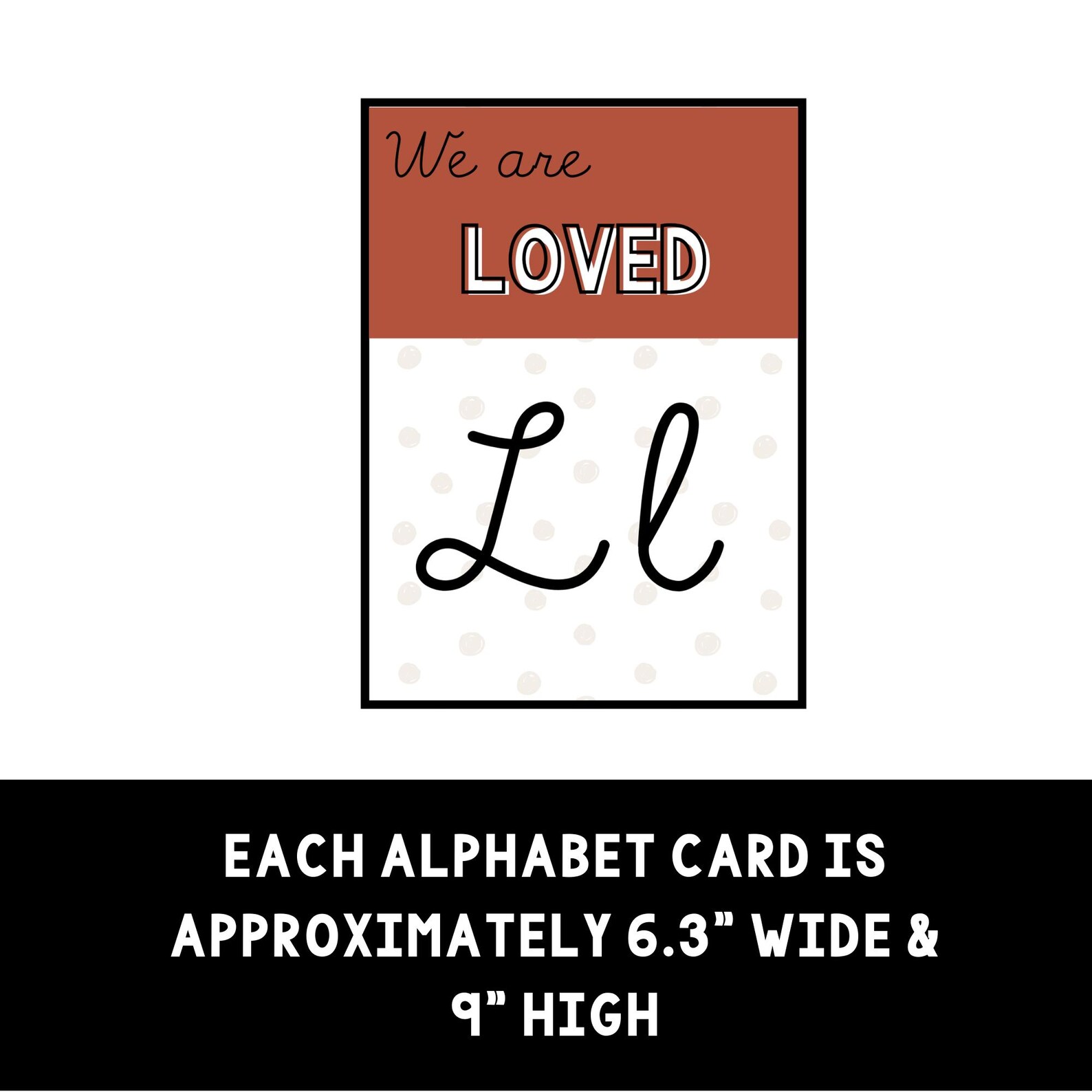 Printable Positive Affirmation Cursive Alphabet Wall Cards Classroom ...