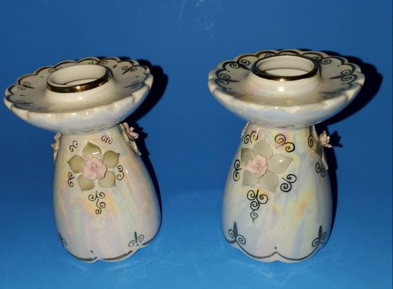 Vintage Fenix Kislovodsk Pearlized Porcelain Handmade Candle | Etsy