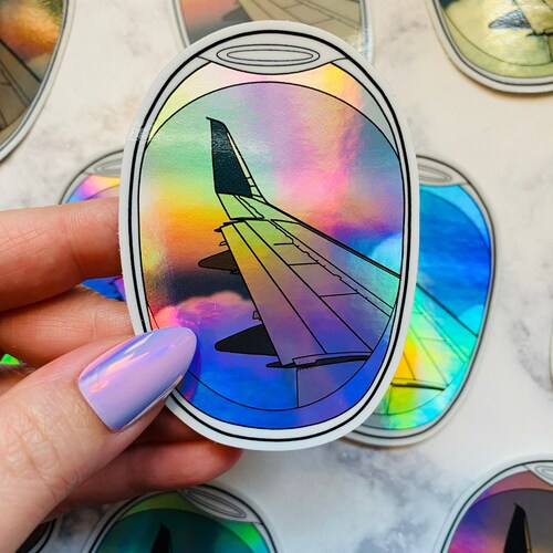 Travel Inspired Plane Sticker Travel Enthusiast Waterproof - Etsy