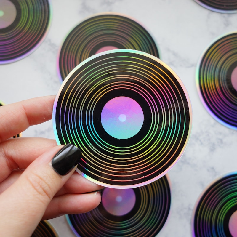 Record Stickers - Etsy