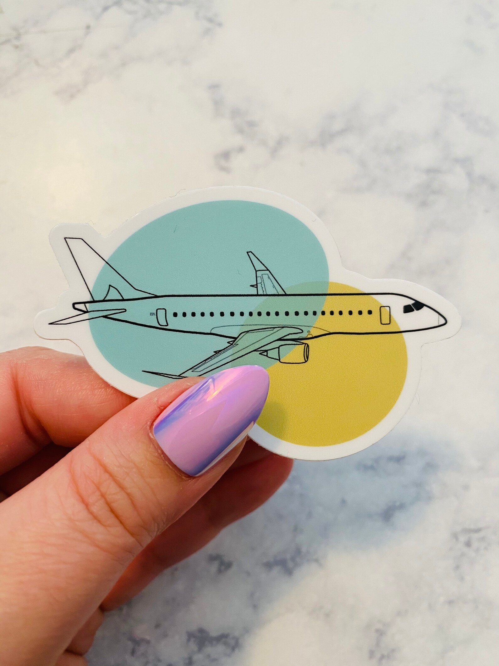 Travel Inspired Plane Sticker Travel Enthusiast Waterproof - Etsy