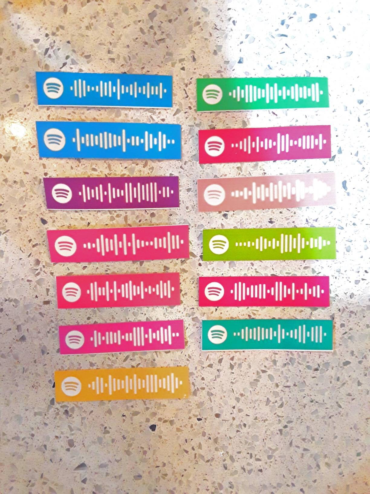BTS spotify code stickers Map of the Soul: 7 | Etsy