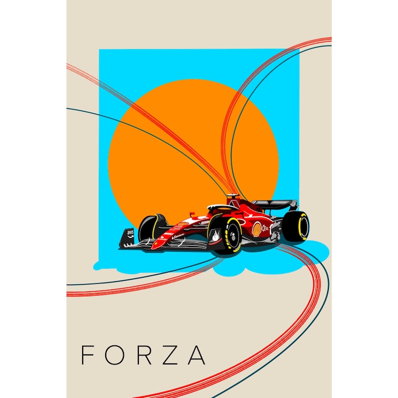 FORZA Charles Poster - Etsy