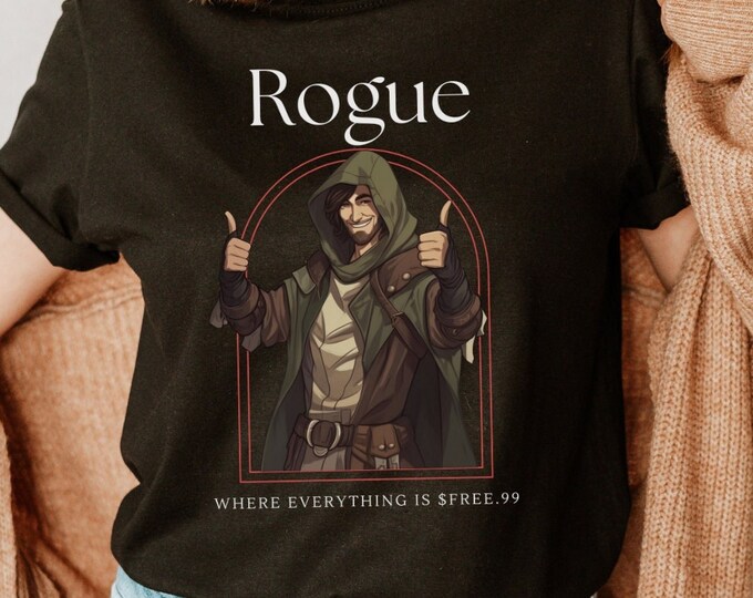 Dungeons and Dragons Shirt | D20 Adventure Shirt | Rogue Dnd Shirt ...