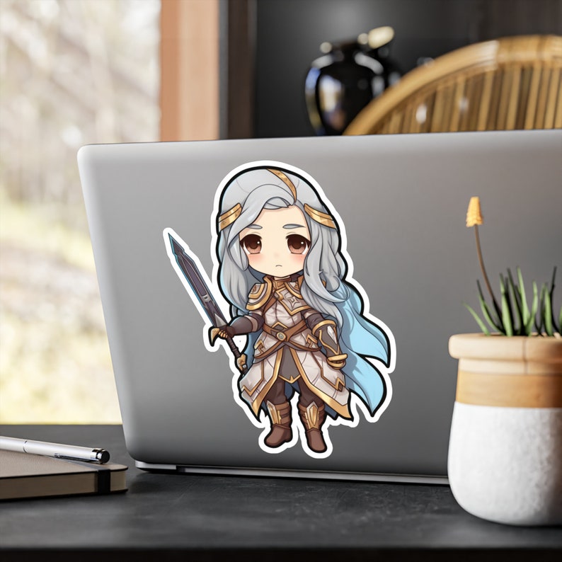 D&D Sticker Cute Cleric Sticker Dungeons and Dragons TTRPG Sticker ...