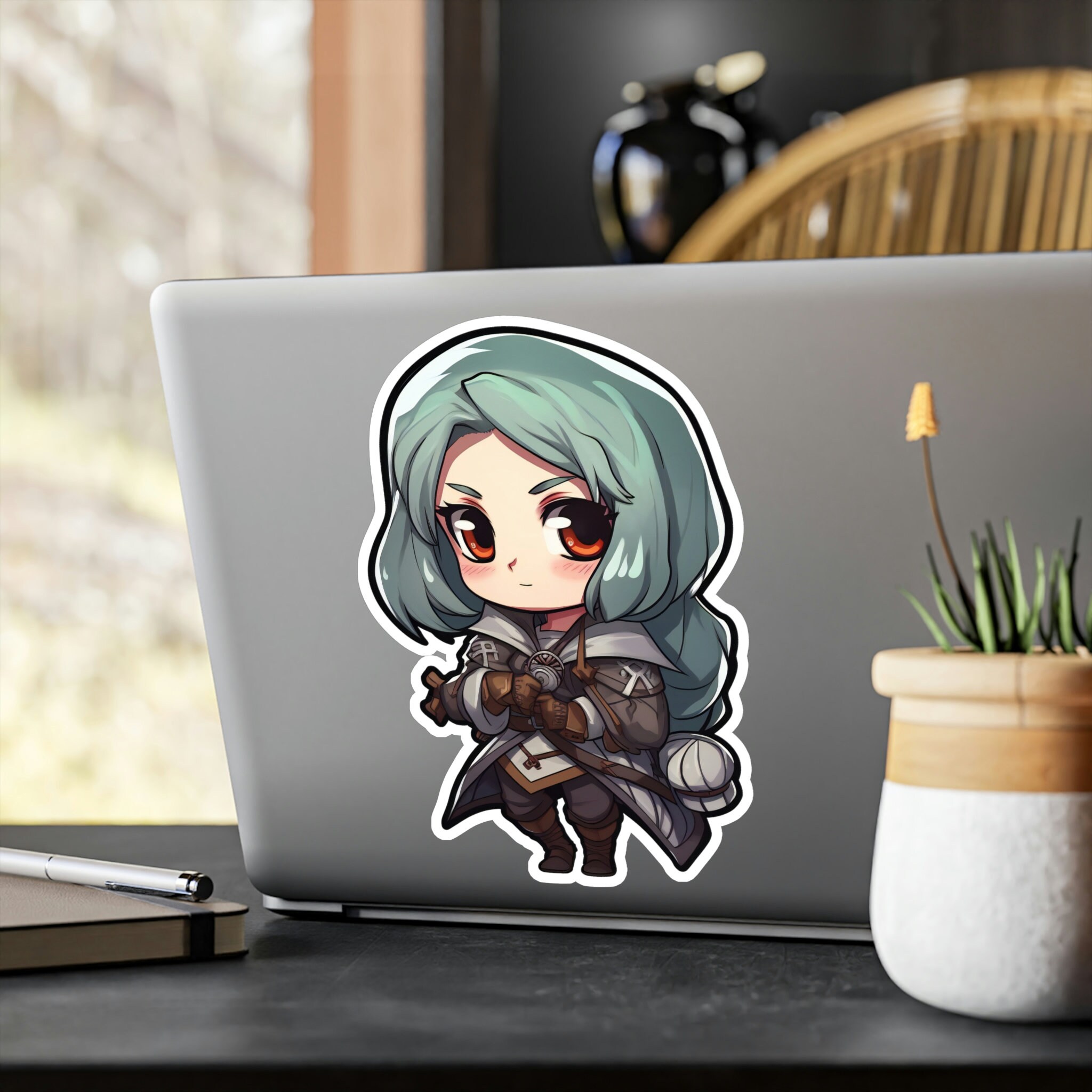 D&D Sticker Cute Rogue Sticker Dungeons and Dragons TTRPG Sticker Vinyl ...