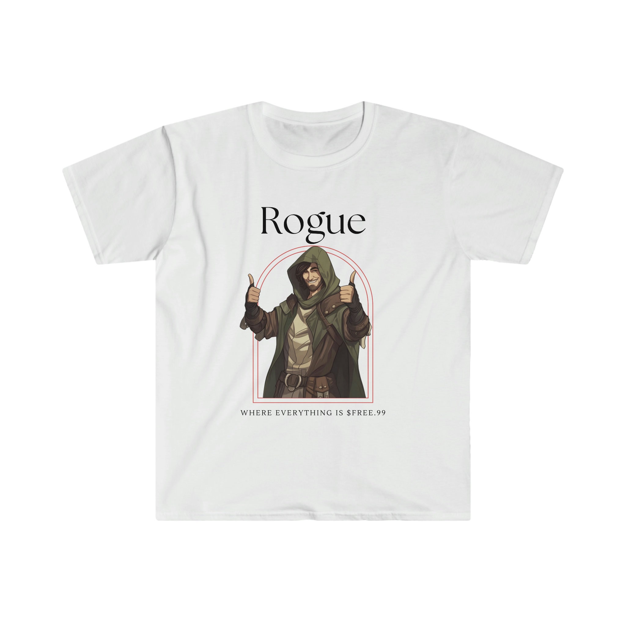 Dungeons and Dragons Shirt D20 Adventure Shirt Rogue Dnd Shirt Gift for ...