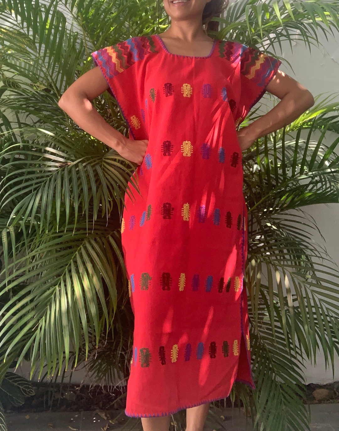 PRE ORDEN, Huipil De Oaxaca, Kaftan Boho Mexicano, Huipil Boho Mexicano ...