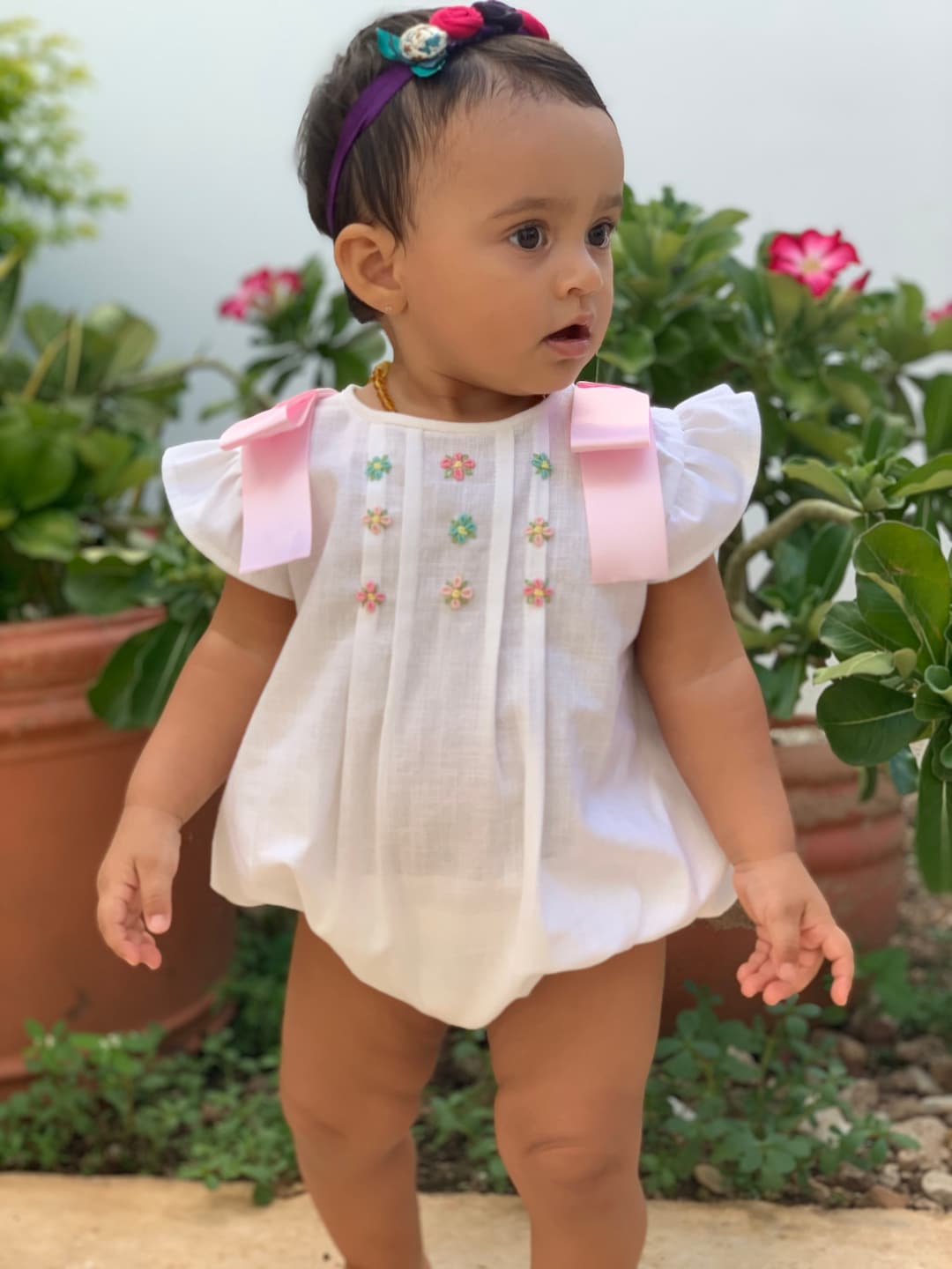 Mameluco Bebe, Romper Bebe Bordado a Mano, Romper Bebe Mexicano, Ropa ...