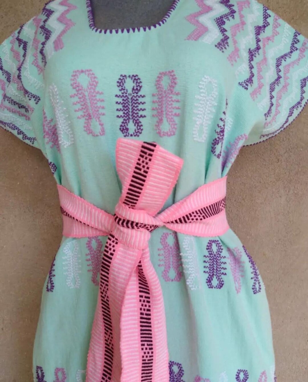 Oaxaca Huipil, Kaftan Boho Mexicano, Kaftan Boho Mexicano, Huipil ...