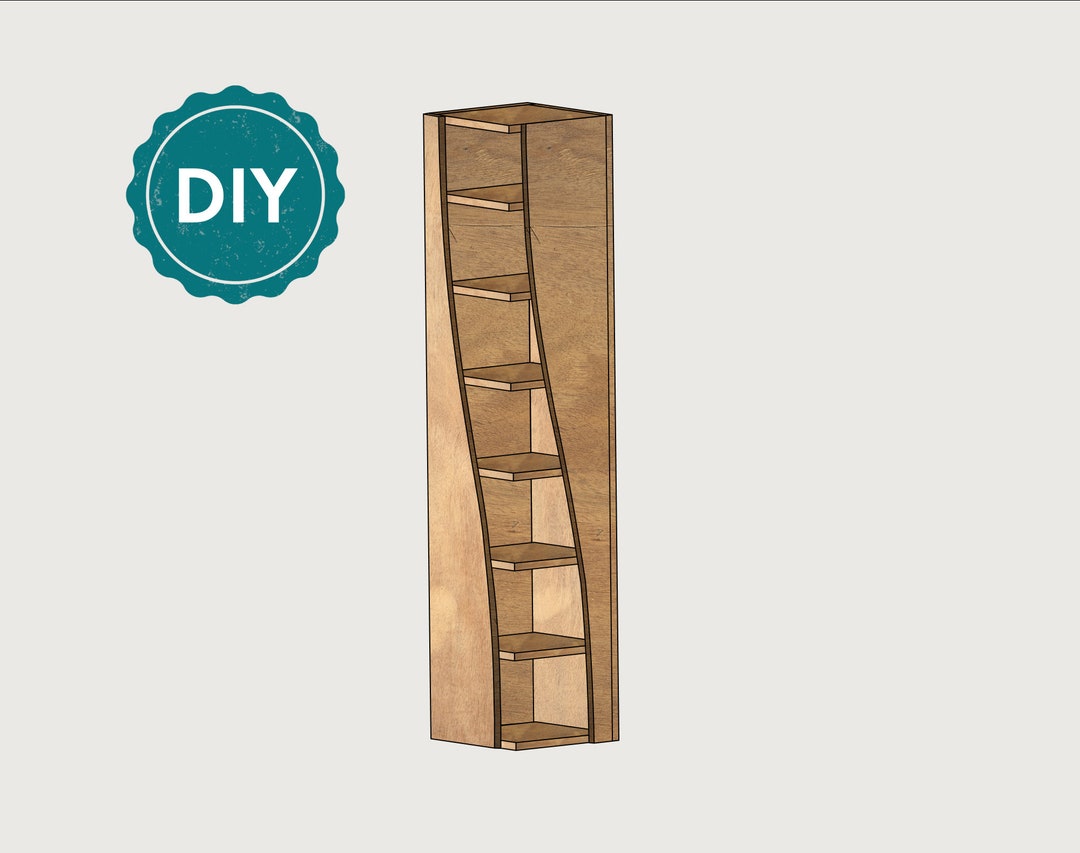 Rack - Woodworking Plans PDF, DIY Plans, Wooden Shelf, Digital Plans ...