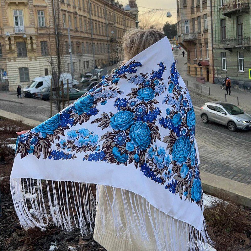 Babushka Scarf - Etsy