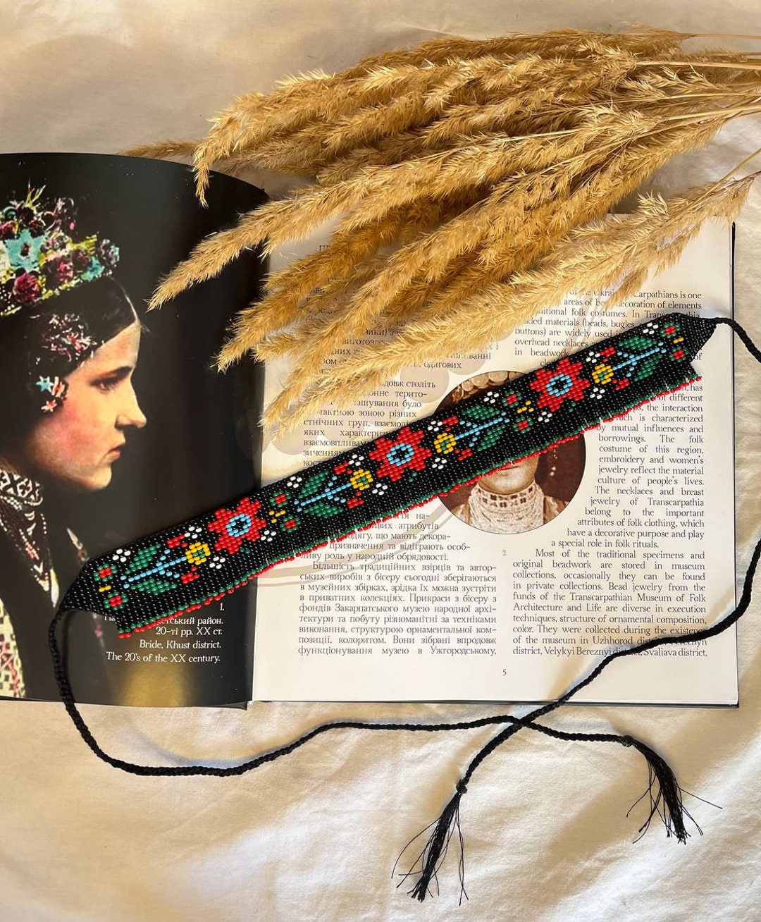 2024 Ukrainian SYLYANKA Seed Bead Necklace Beaded Collar Czech ...