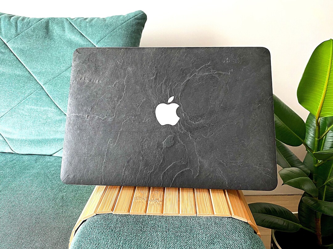 Black greyish Slate/stone Skin for MacBook MacBook Air 13 - Etsy