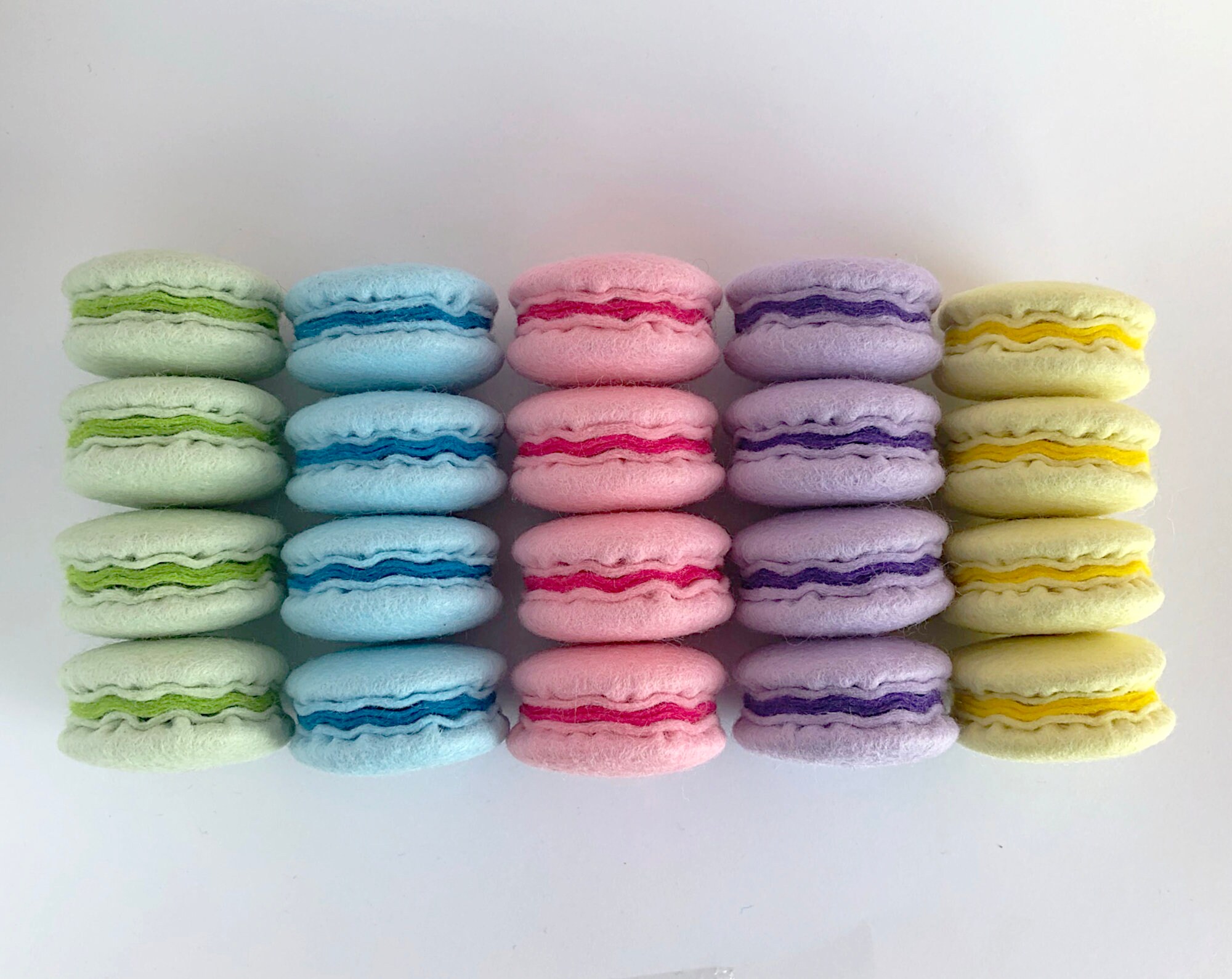 1 Felt Macaron Macaroon Felt Food | Etsy