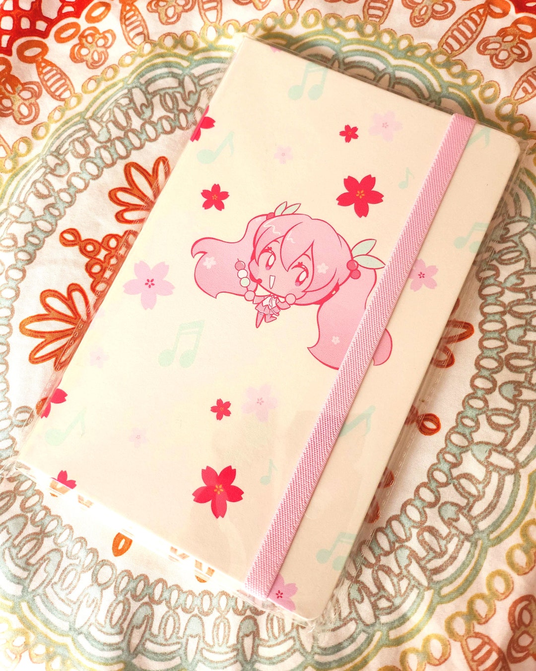 Sakura Miku Notebook Hatsune Miku VOCALOID Leatherette Blank Pages - Etsy