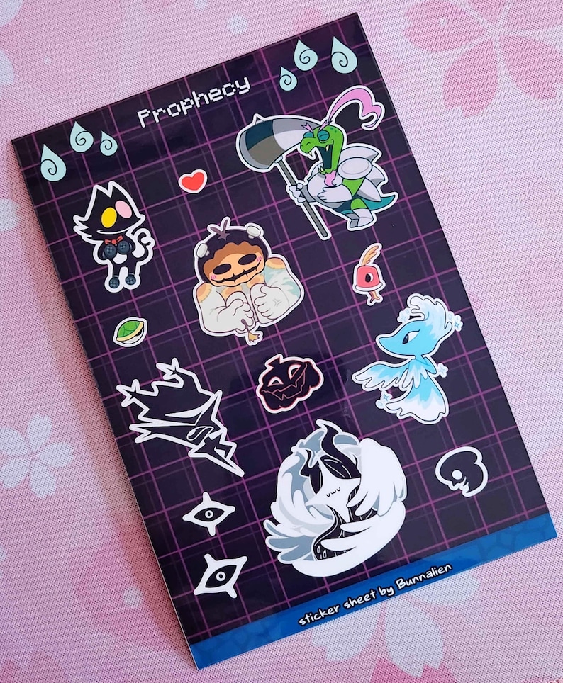 Deltarune Sticker Sheets | Stationery - Etsy Canada