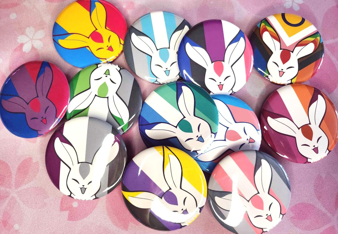 FFXIV Carbuncle Pride Flag Buttons | Final Fantasy XIV | Cute & Fun ...