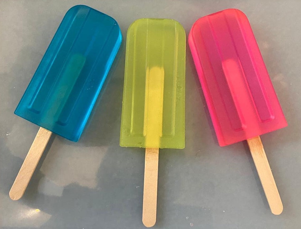Resin Popsicle Sprinkle Art Neon Pop Art Resin Food Art - Etsy