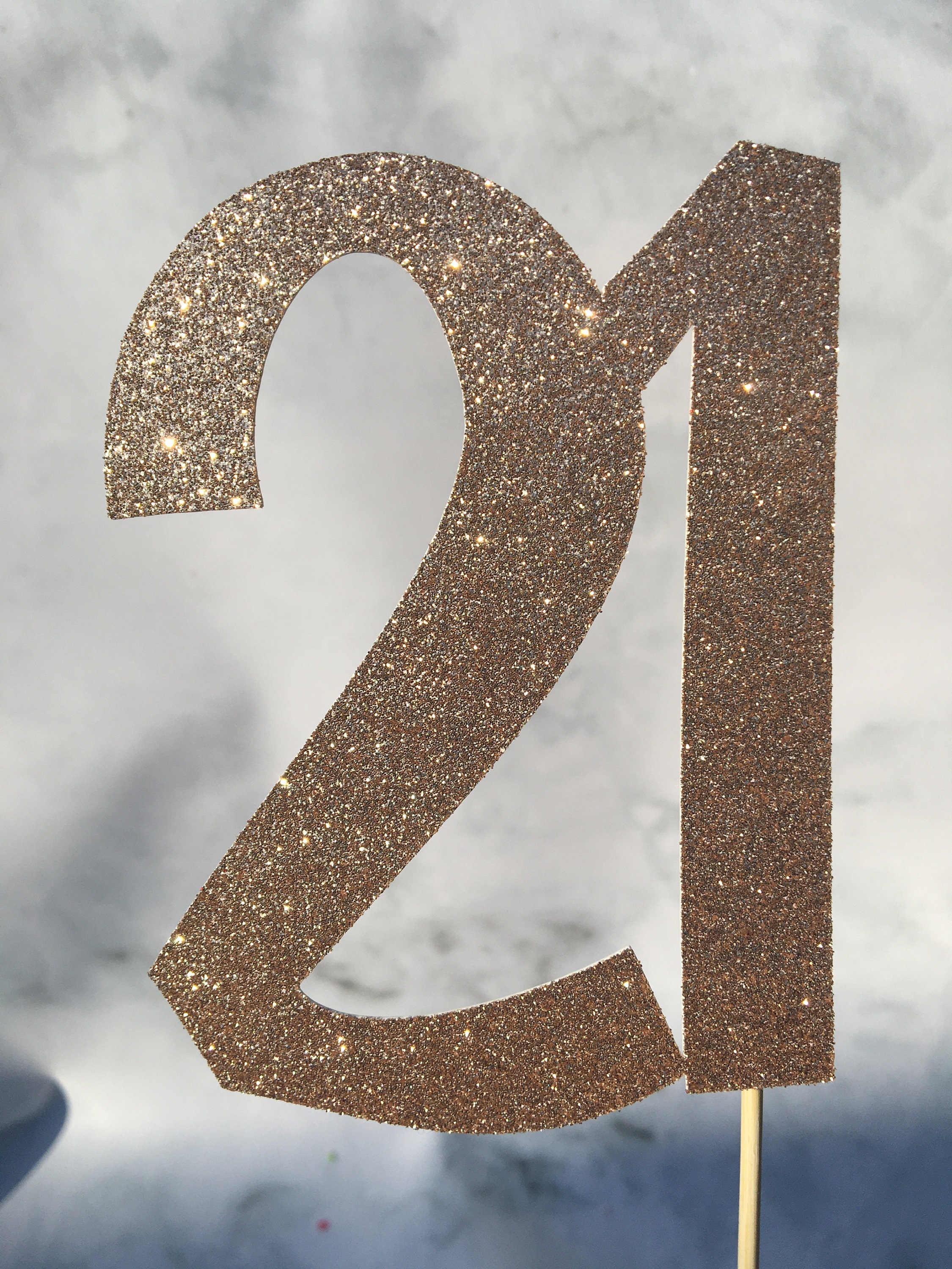 Number Cake Topper21 Cake Topper18 Cake Topper16 Cake - Etsy UK